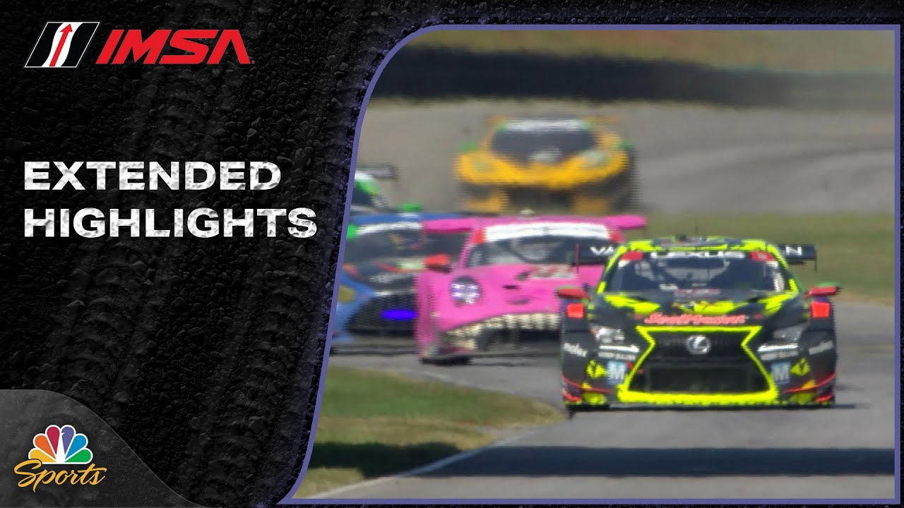 IMSA EXTENDED HIGHLIGHTS: Michelin GT Challenge at VIR | 8/25/24 ...
