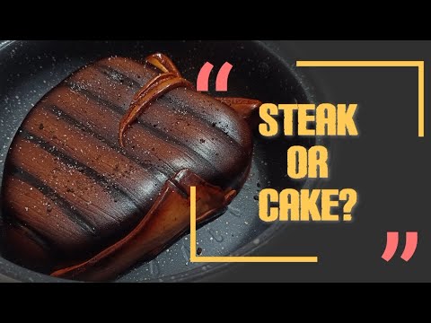 STEAK OR CAKE | HOW TO MAKE A REALISTIC STEAK CAKE #realisticcake # ...