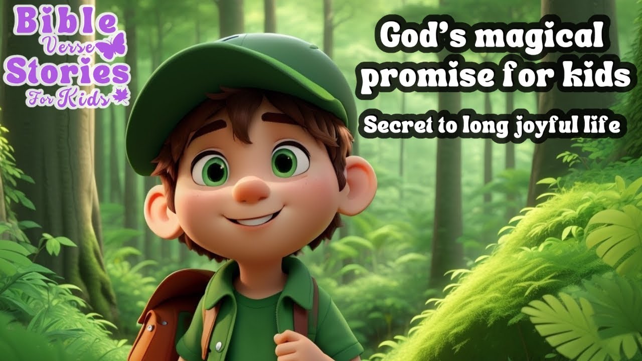 God's magical promise for kids|Secret to long joyful life|Obey your ...