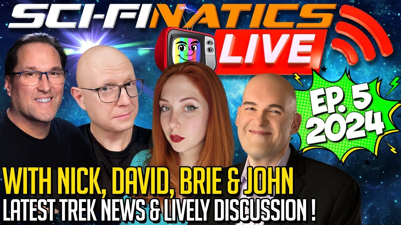 Sci-Finatics LIVE - Ep.5 2024 with Nick, David, Brie & John - YouTube