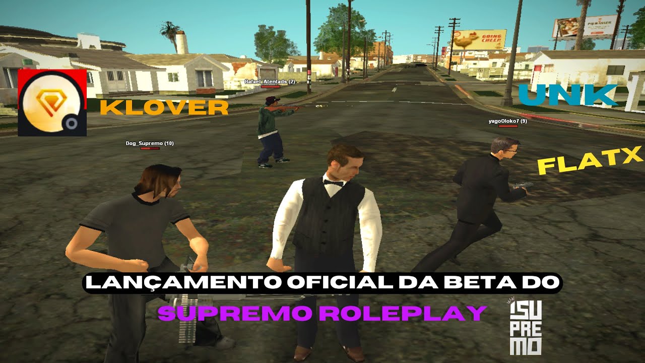 LANÇAMENTO OFICIAL DA BETA PC DO SUPREMO ROLEPLAY🥳NOVIDADES POR VIR🔥 ...