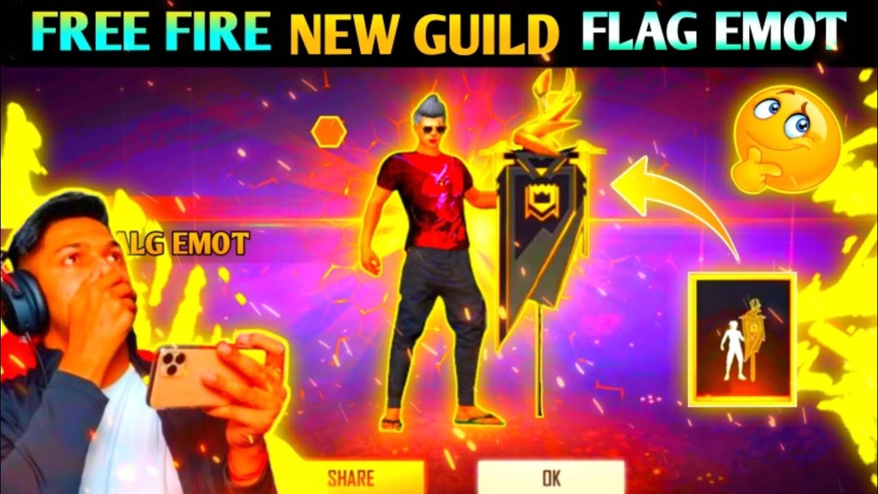 New Guild Flag Emot In Free Fire Guild Flag Emot Kab Aayega Date ...