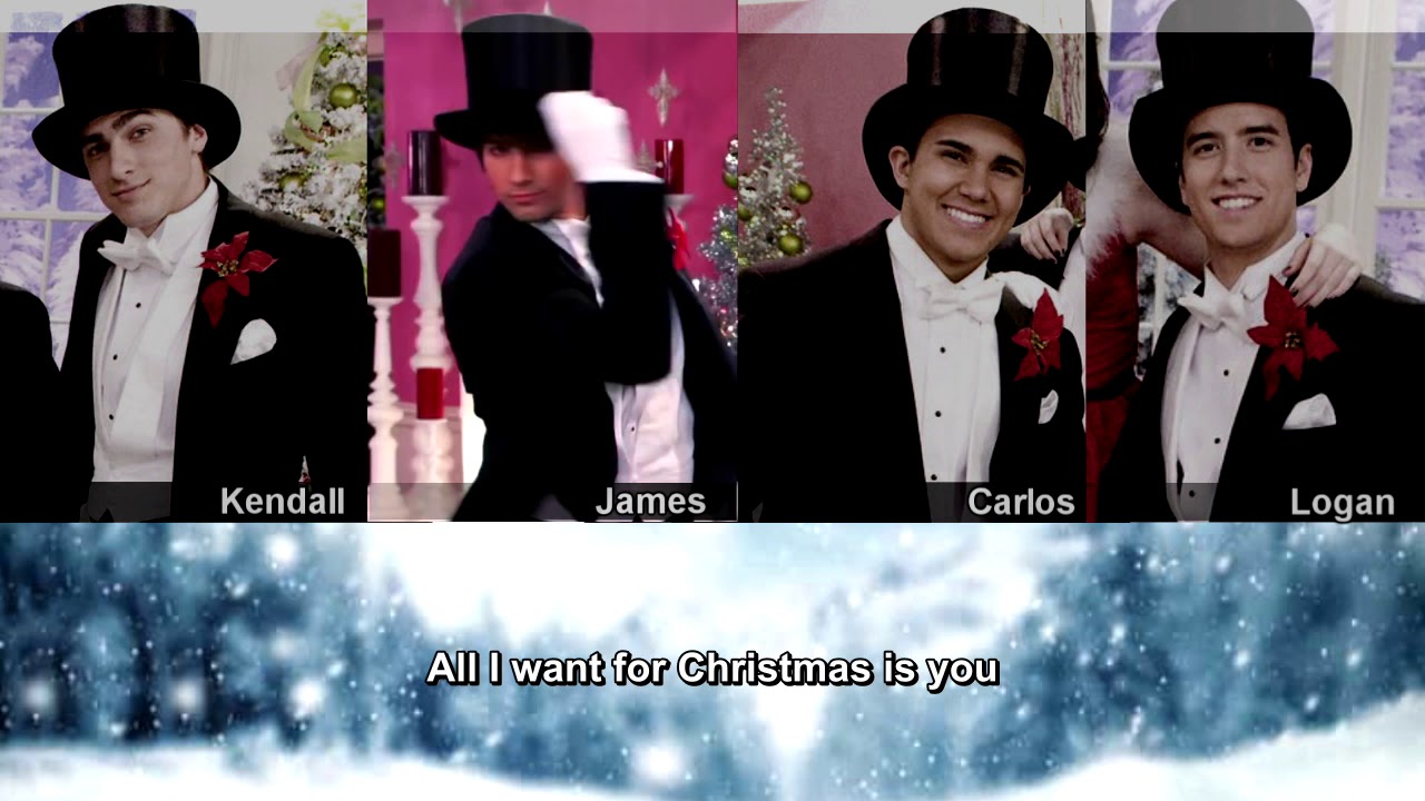 All I Want for Christmas - Big Time Rush (With Lyrics) - YouTube
