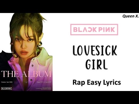 BLACKPINK 'Lovesick Girls' Rap Easy Lyrics (Kolay Okunuş)