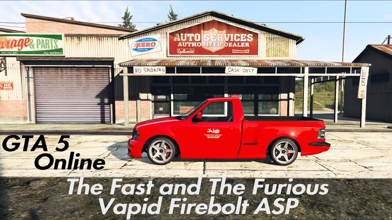 GTA 5 Online The Fast and The Furious Ford F 150 Lightning VAPID ...