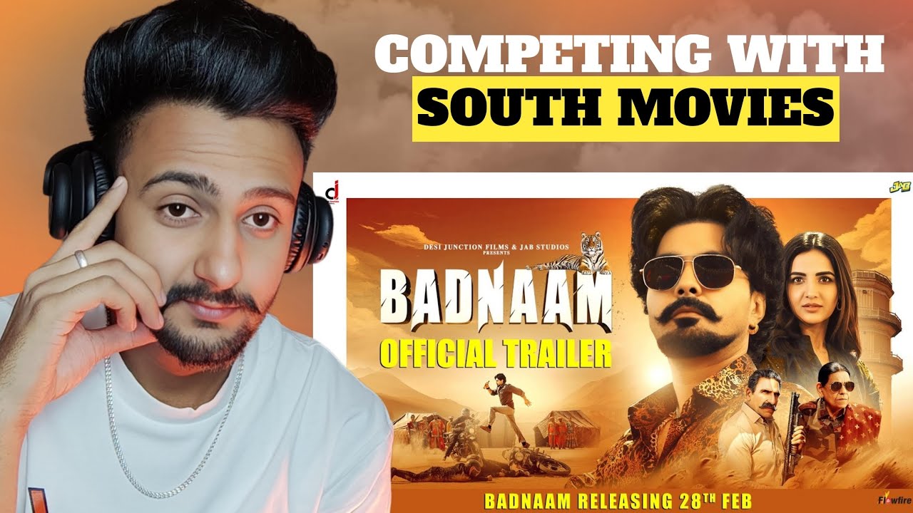 Reaction on : BADNAAM (Official Trailer) Jayy Randhawa, Jasmine Bhasin ...