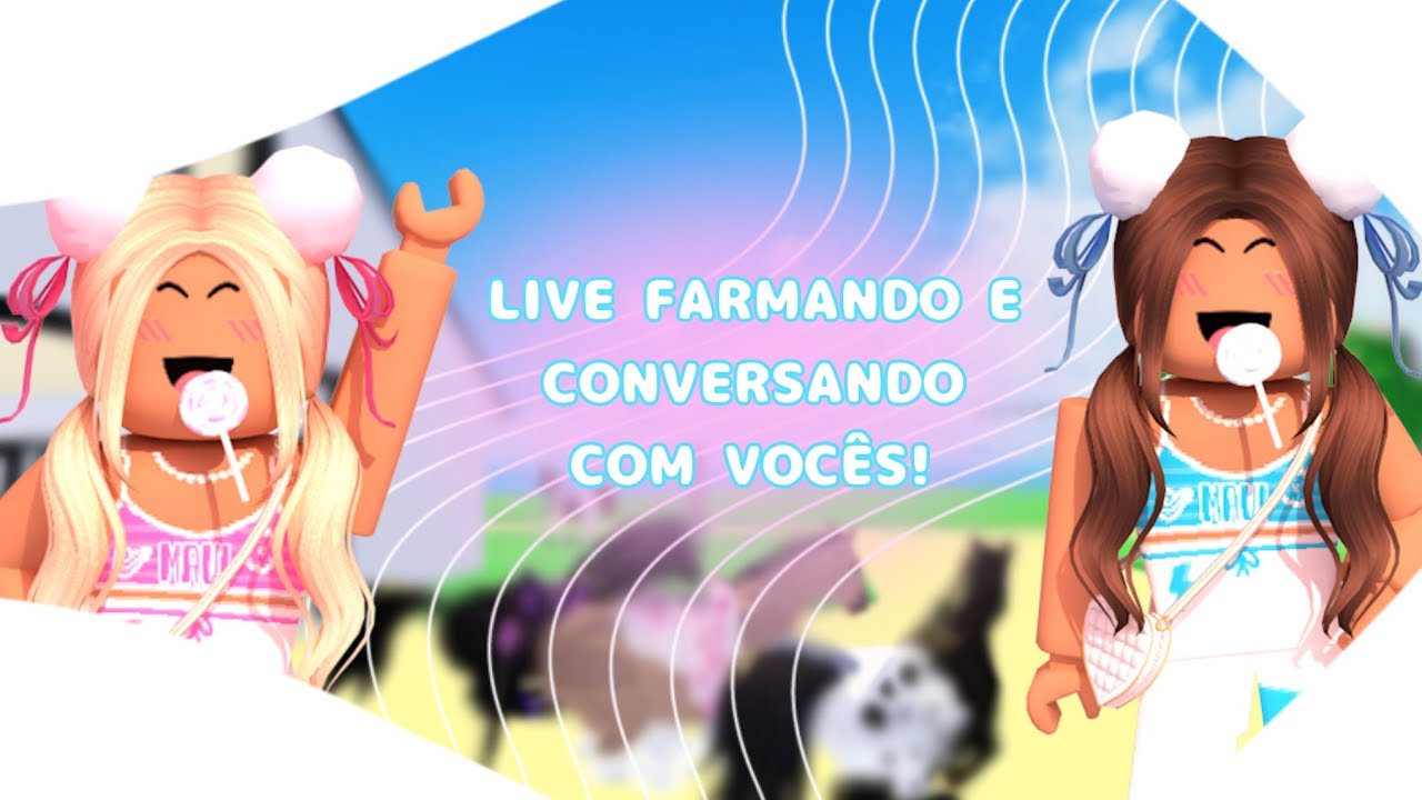LIVE JOGANDO HORSE VALLEY: FARMANDO E CONVERSANDO - YouTube