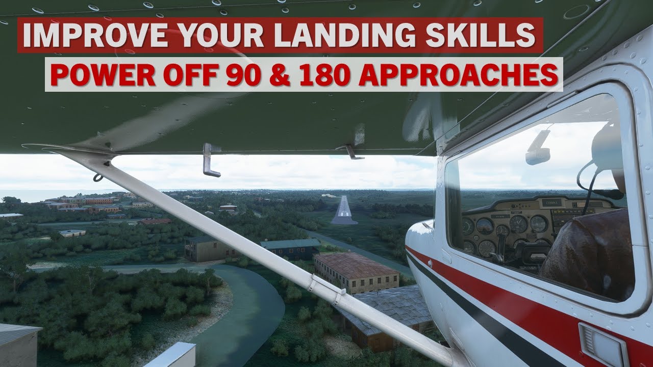 Power Off Approach & Landing in A Cessna 152 | Microsoft Flight ...