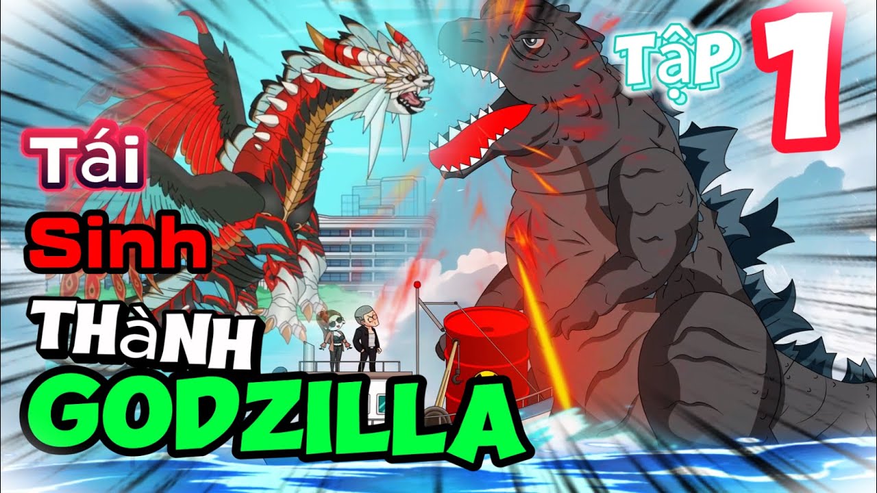 Tái sinh thành godzilla | Tập 1 | trôn trôn vietsub - YouTube