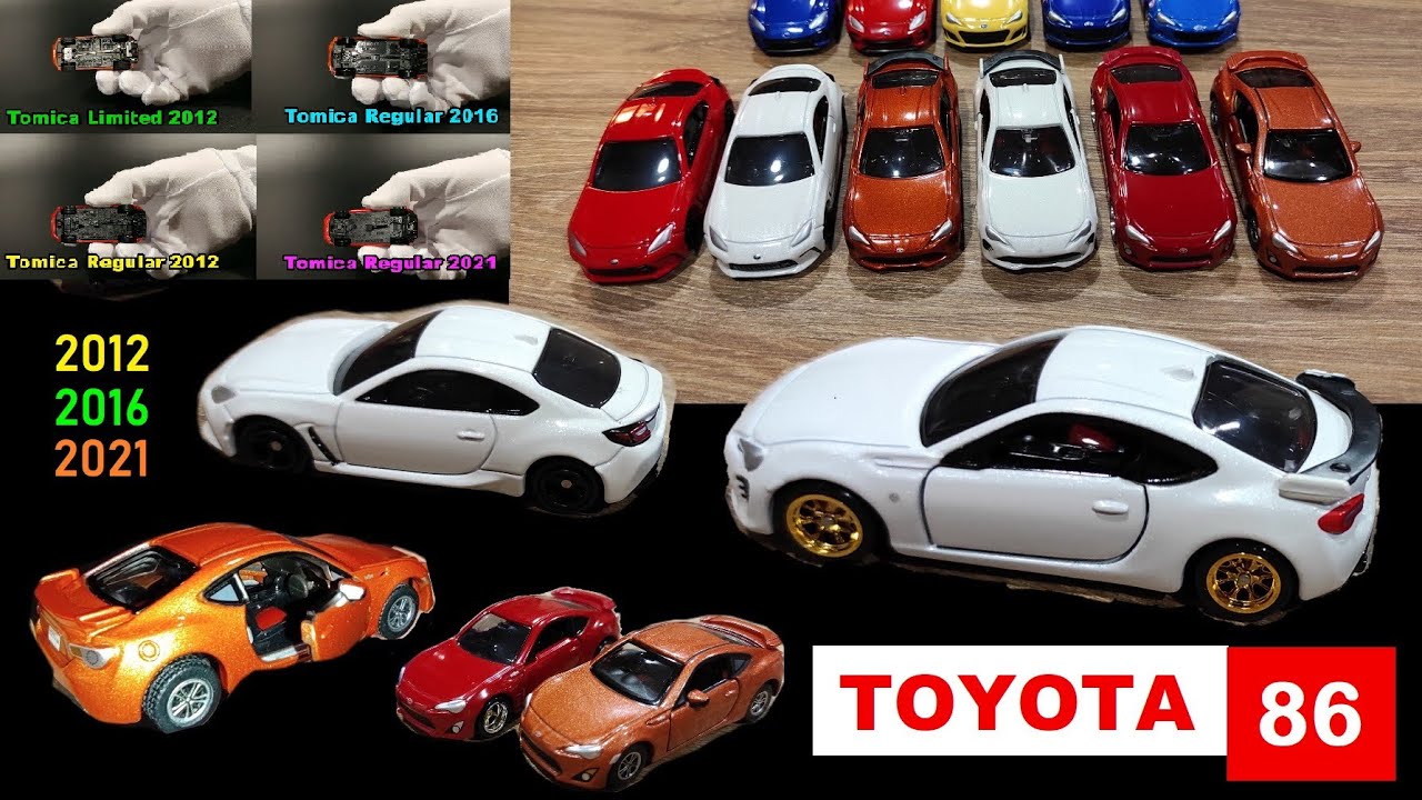 Toy-Model EP048 (Tomica) Toyota 86 คู่แฝดต่างค่าย 3 Gen กับบทบาทพลิก ...