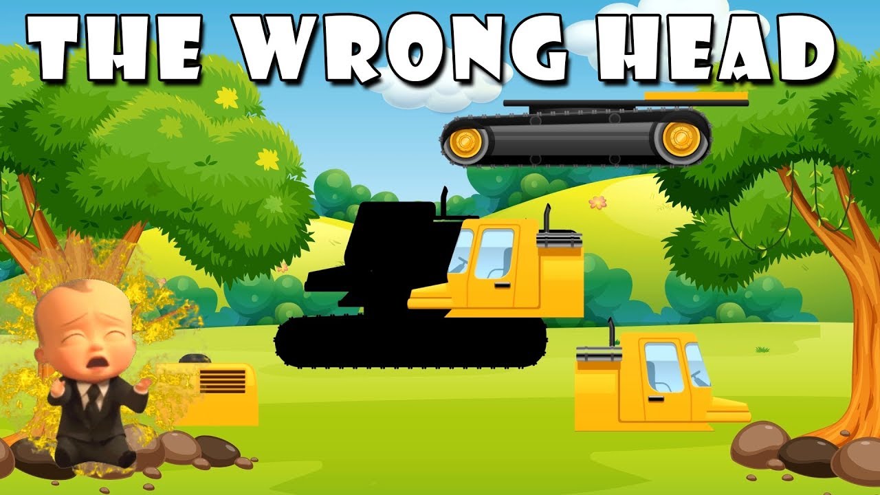The Wrong Head Song 🚜🧩| English Nursery Rhymes | Story Bodhi | Animated ...