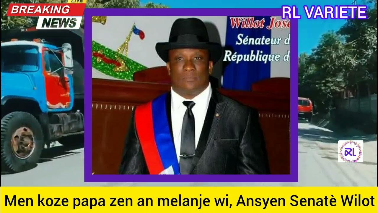 Men koze zen an melanje wi la, Ansyen Senatè sant lan Wilot Joseph mete pyel nan dosye a wi ...