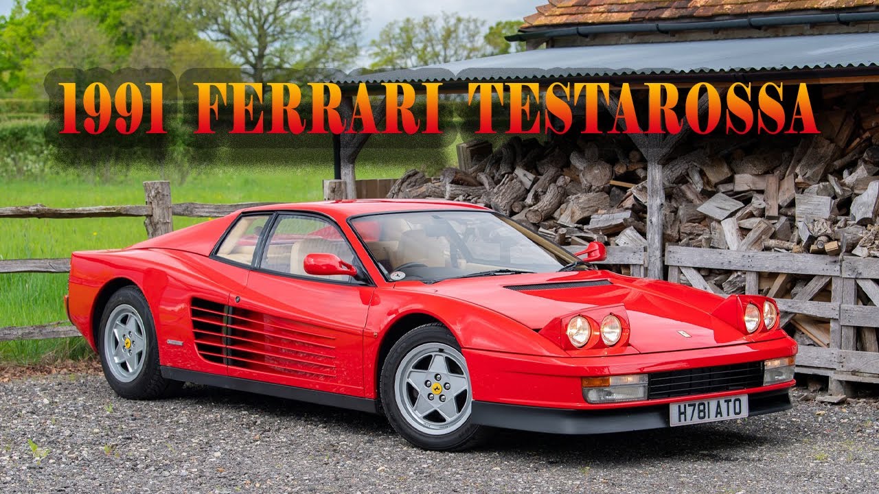 1991 Ferrari Testarossa : From 80s Icon to Timeless Classic - YouTube