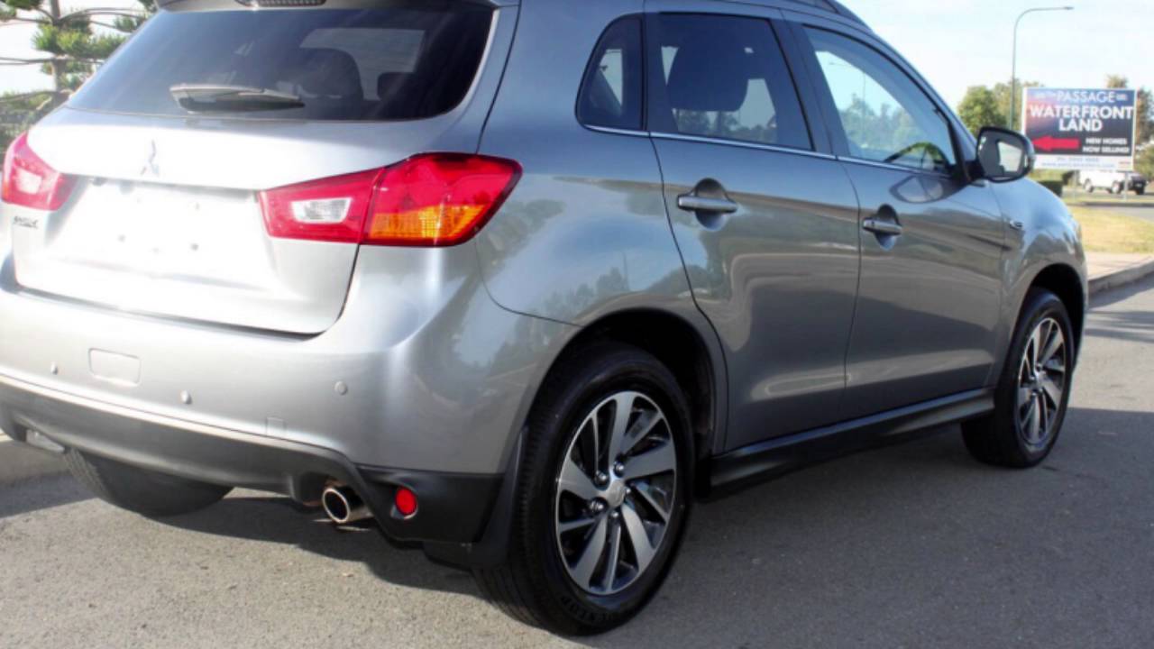 2014 Mitsubishi ASX XB MY15 LS 2WD Grey 6 Speed Constant Variable Wagon ...
