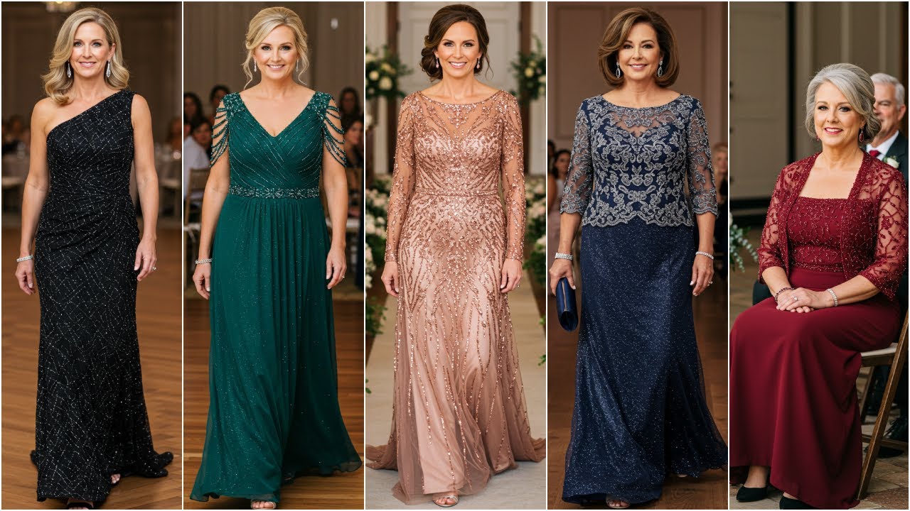 Stylish Formal Mother of the Bride Dresses - Designer Wedding Outfit ...