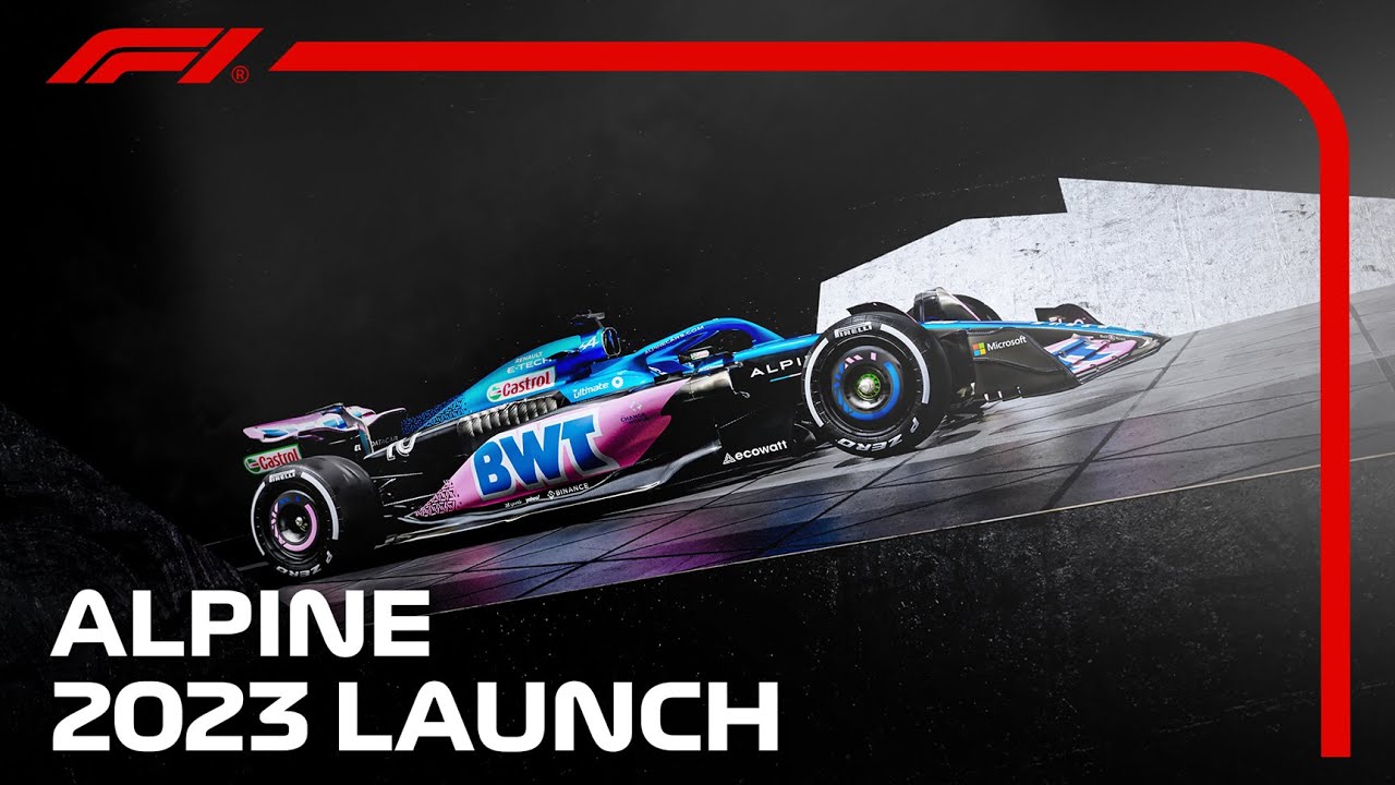 LIVE: Alpine Launch 2023 Car - YouTube