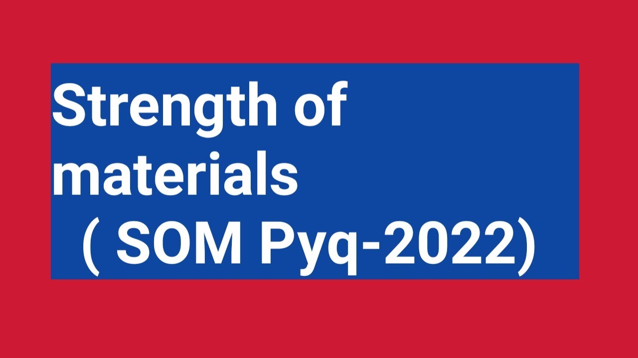SOM PYQ-2022 - YouTube