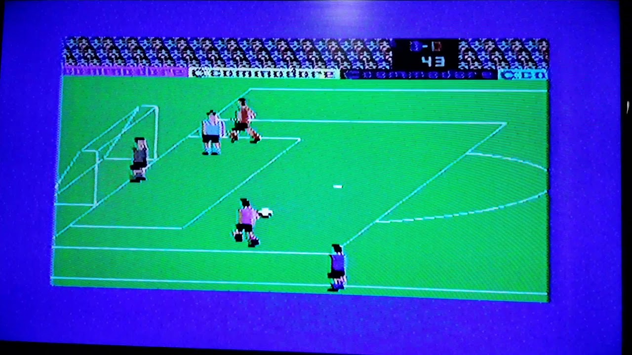 International Football commodore 64 Game - YouTube