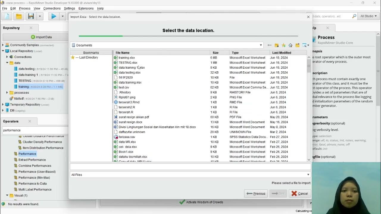 Algoritma Naive Bayes Dengan Software Rapidminer Youtube