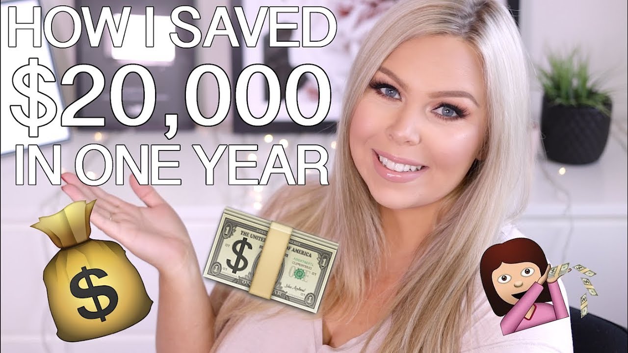 HOW TO SAVE OVER $20,000 IN A YEAR! - YouTube