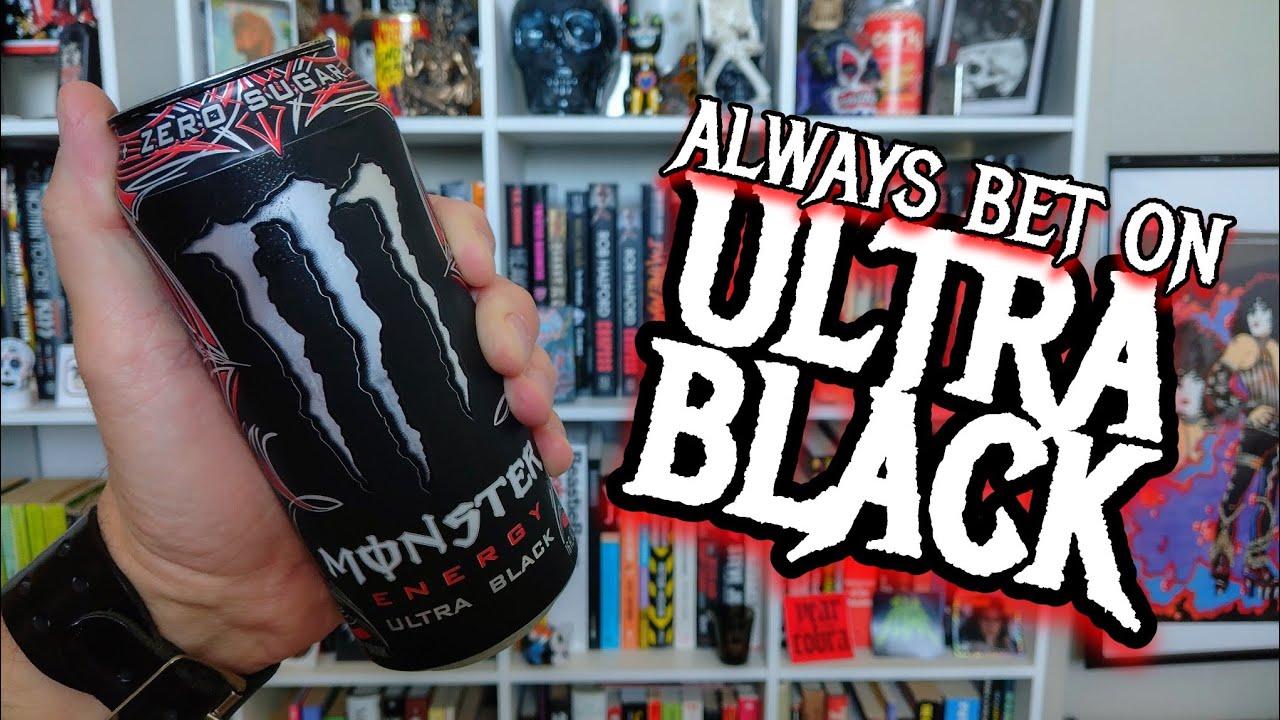 Monster Energy Ultra Black Flavour