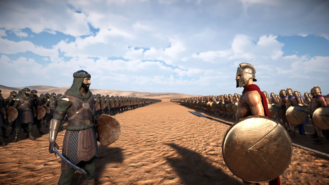 Será que os 300 de ESPARTA aguentaram o tranco contra 3 MIL PERSAS ...