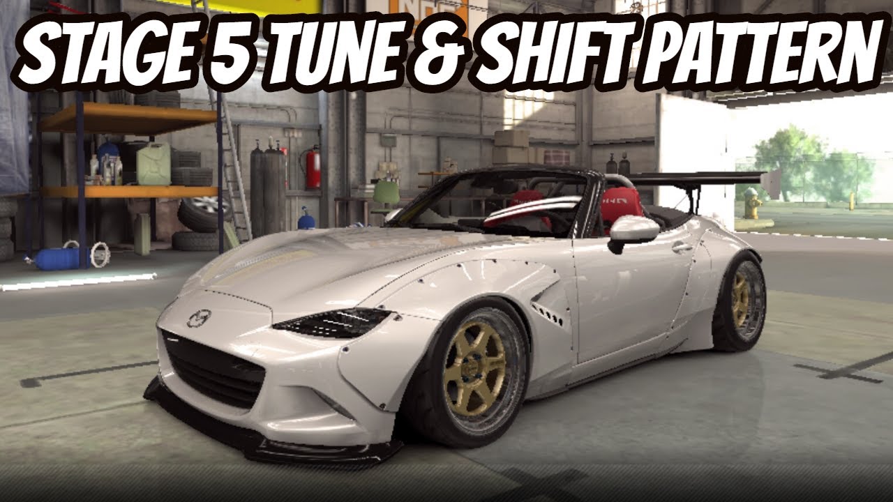 CSR2 | Mazda Rocket Bunny MX-5 Miata | Stage 5 Tune & Shift Pattern ...