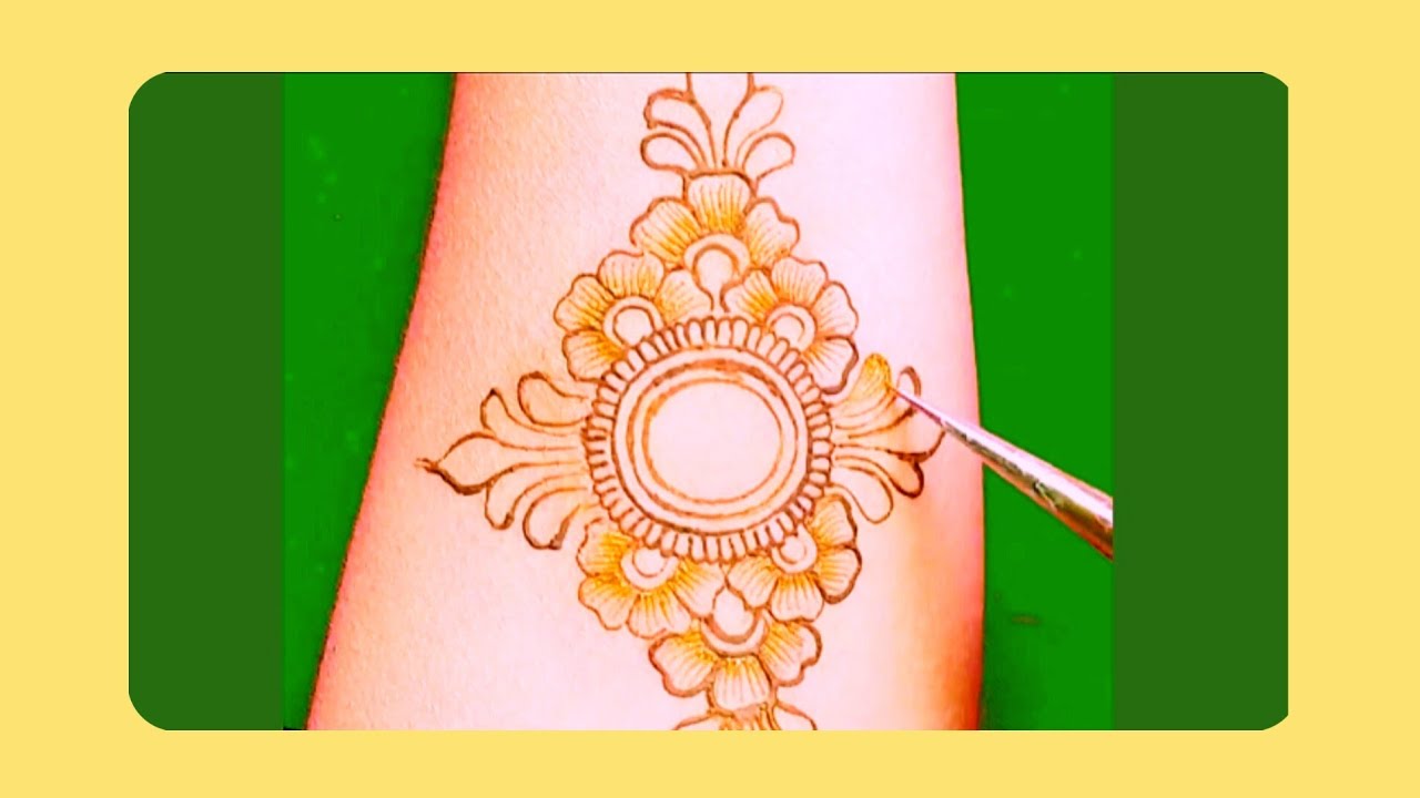 new beautiful trending viral mehndi design 🌼🌼 - YouTube