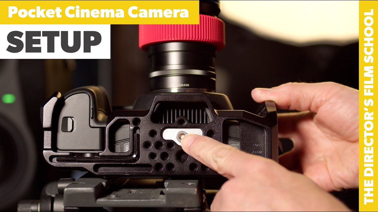 How to Setup Blackmagic Pocket Cinema Camera | SmallRig Cage - YouTube