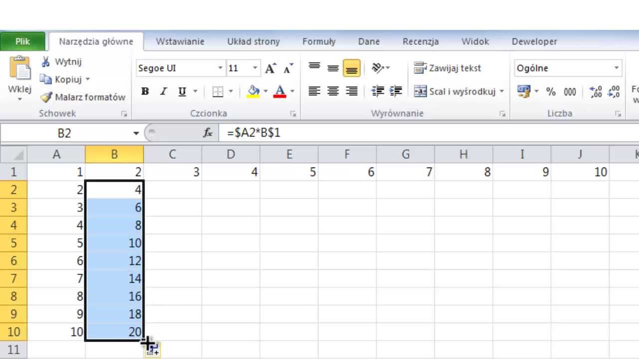 FS Tabliczka mnozenia - YouTube