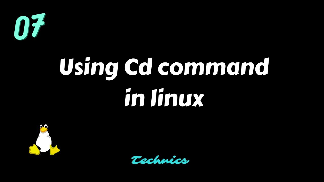 Using cd command in Linux - YouTube