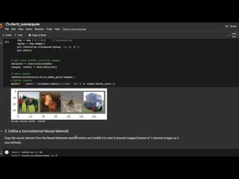 Deep Learning with CIFAR-10 Dataset - CNN Classifier | Neural Network | Pytorch | Hindi ...