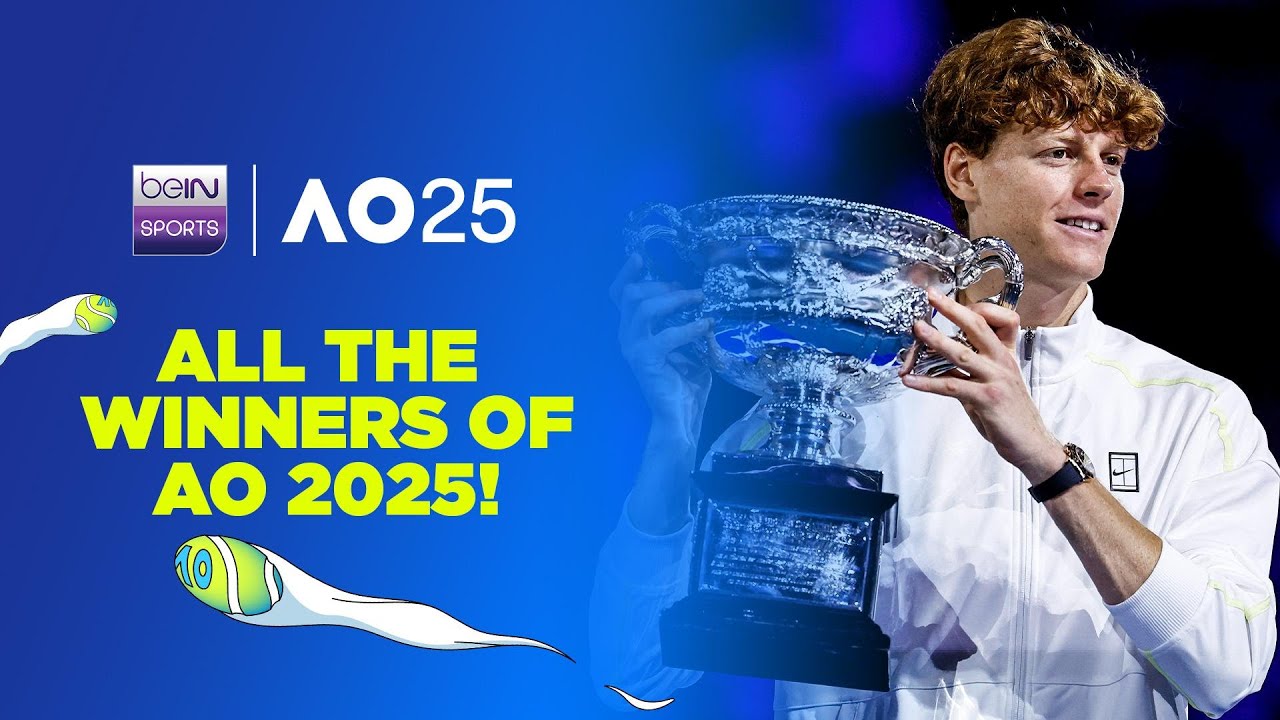🏆 The Champions of AO25 | Australian Open 2025 - YouTube