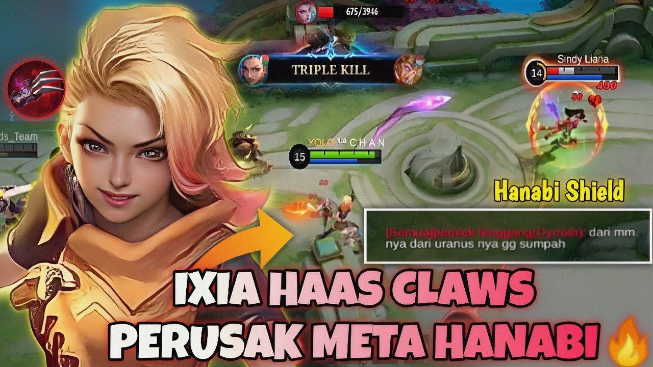 Goodbye Meta Hanabi, Your Shield Can't Help With Ixia Haas Claws | Ixia ...