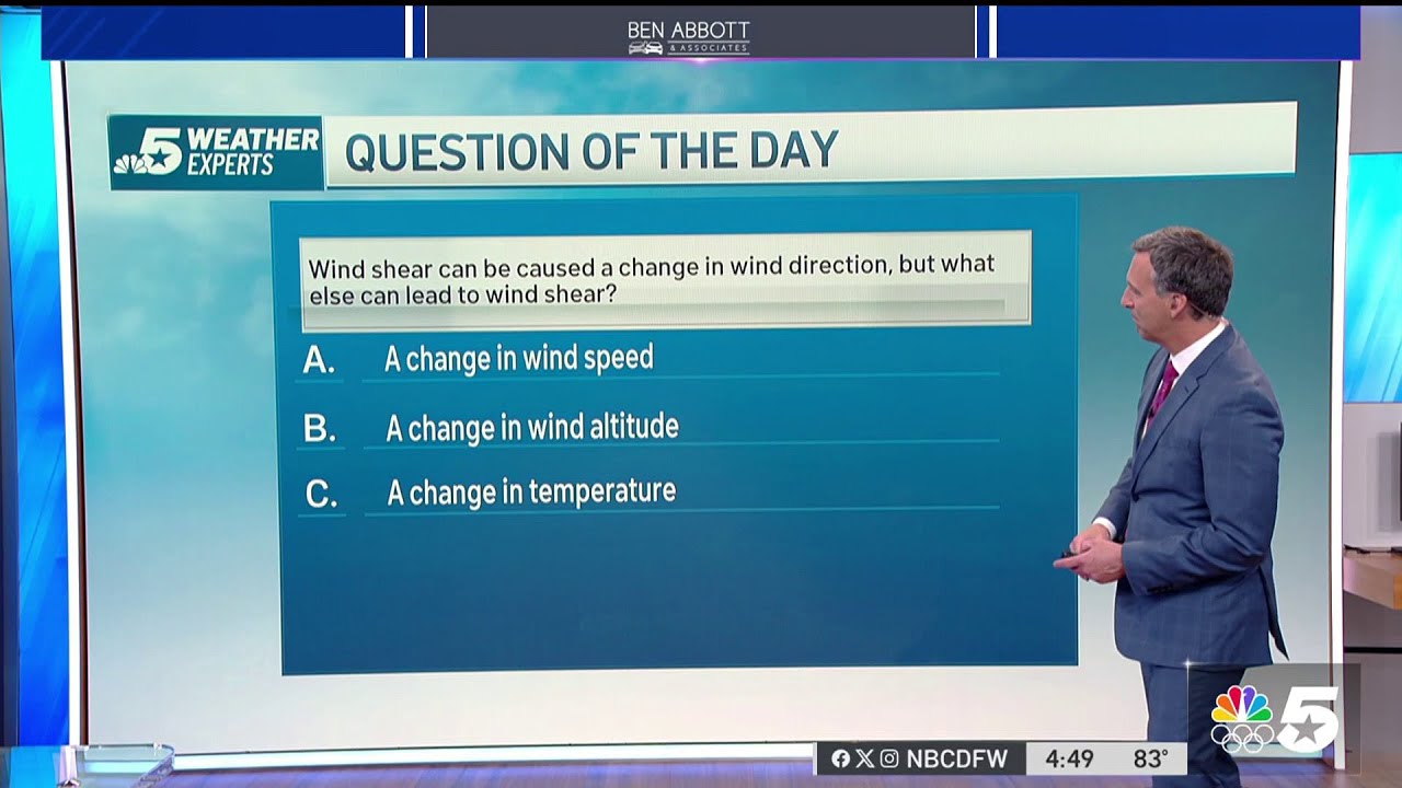 Weather Quiz: Wind shear | NBC DFW - YouTube