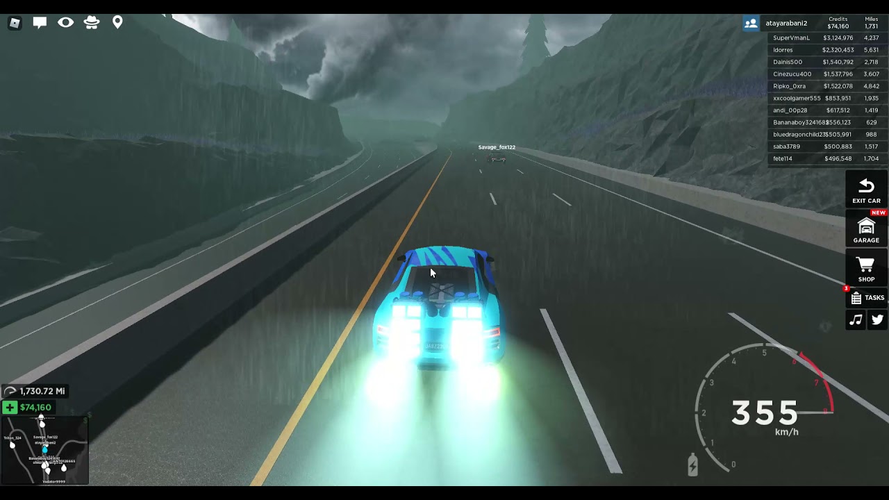 My first video Roblox car simulator - YouTube