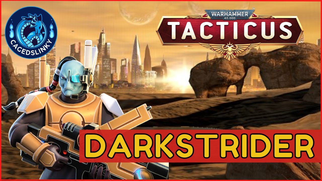 Warhammer 40k Tacticus | Darkstrider | Tau Faction | Infiltrate Master ...