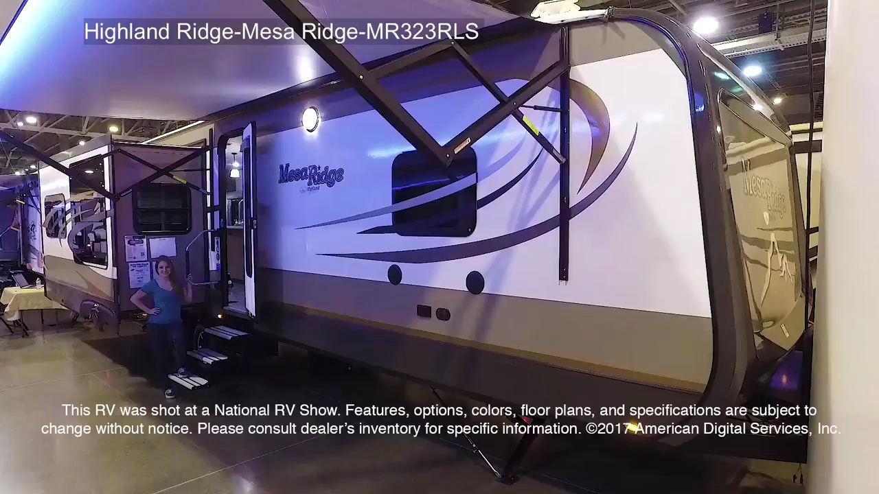 2017 Highland Ridge RV Mesa Ridge MR323RLS - YouTube