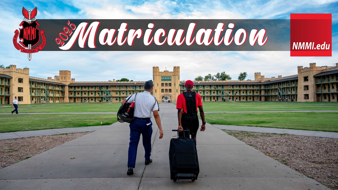 2025 NMMI Matriculation - YouTube