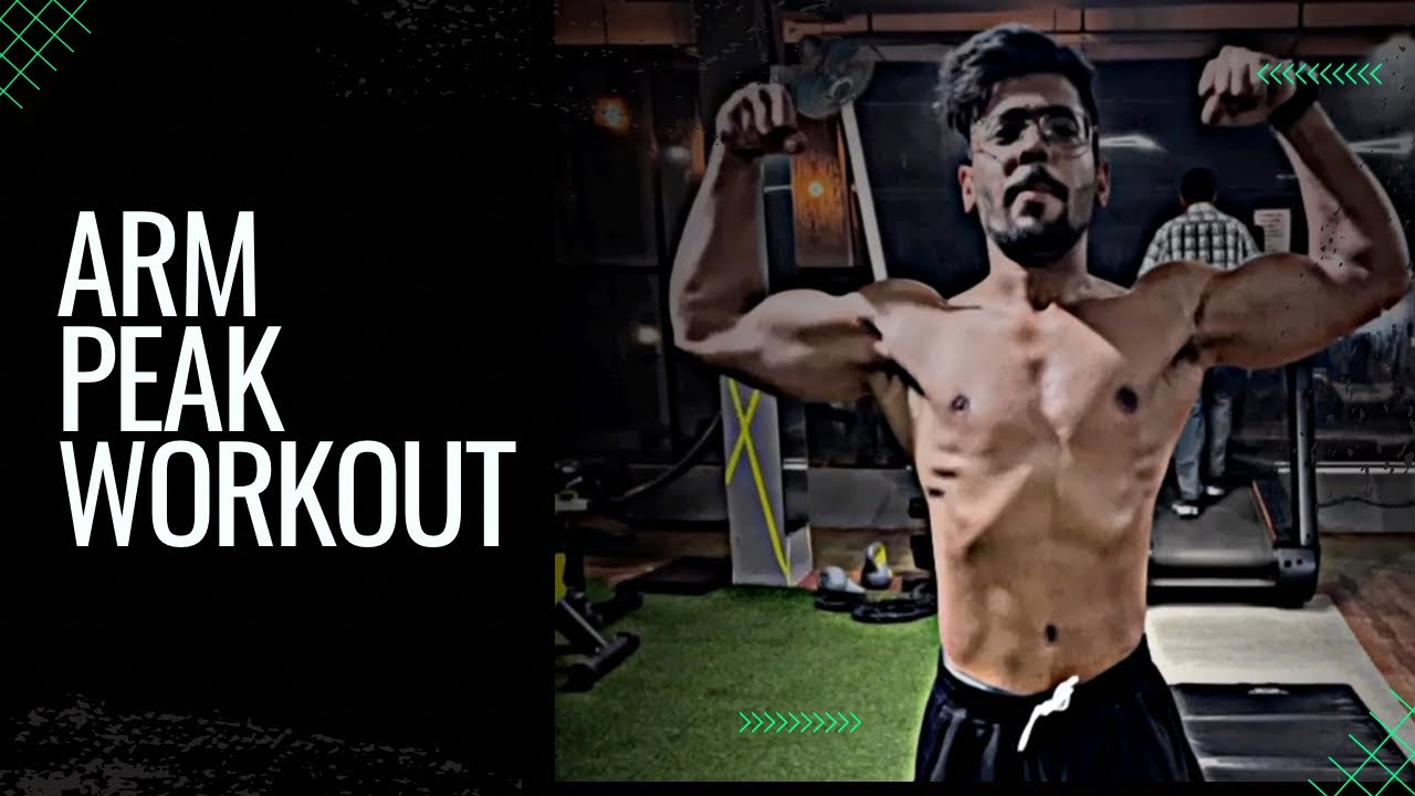 Arms peak workout full pump 💪💪 - YouTube