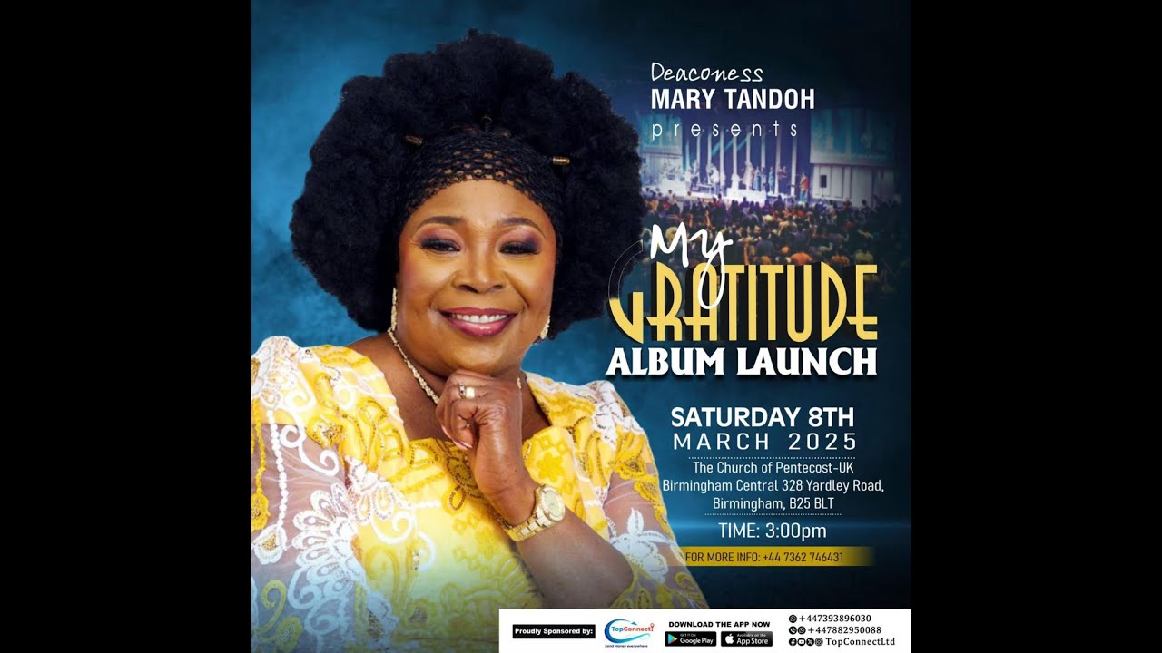 MY GRATITUDE Album Launch Dcnss Mary Tandoh - YouTube