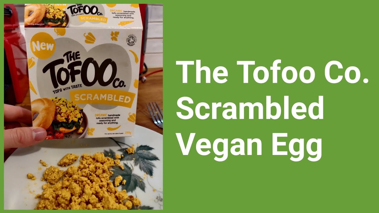 The Tofoo Co. Scrambled Vegan Egg - YouTube