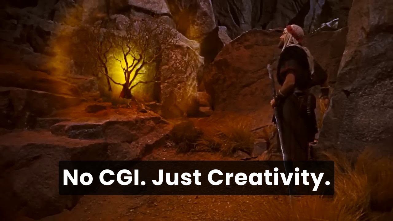 How 1956's Ten Commandments Created the Burning Bush (No CGI) - YouTube