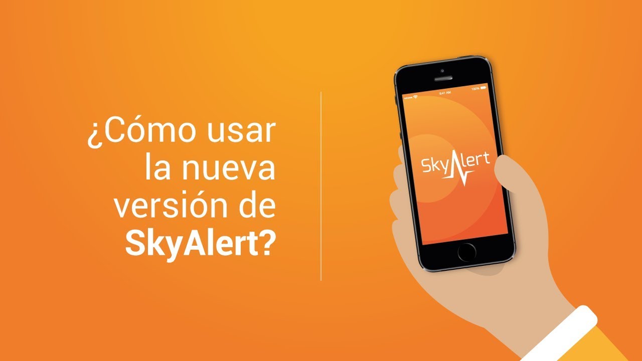 ¿Cómo usar la nueva versión de la app SkyAlert? - YouTube