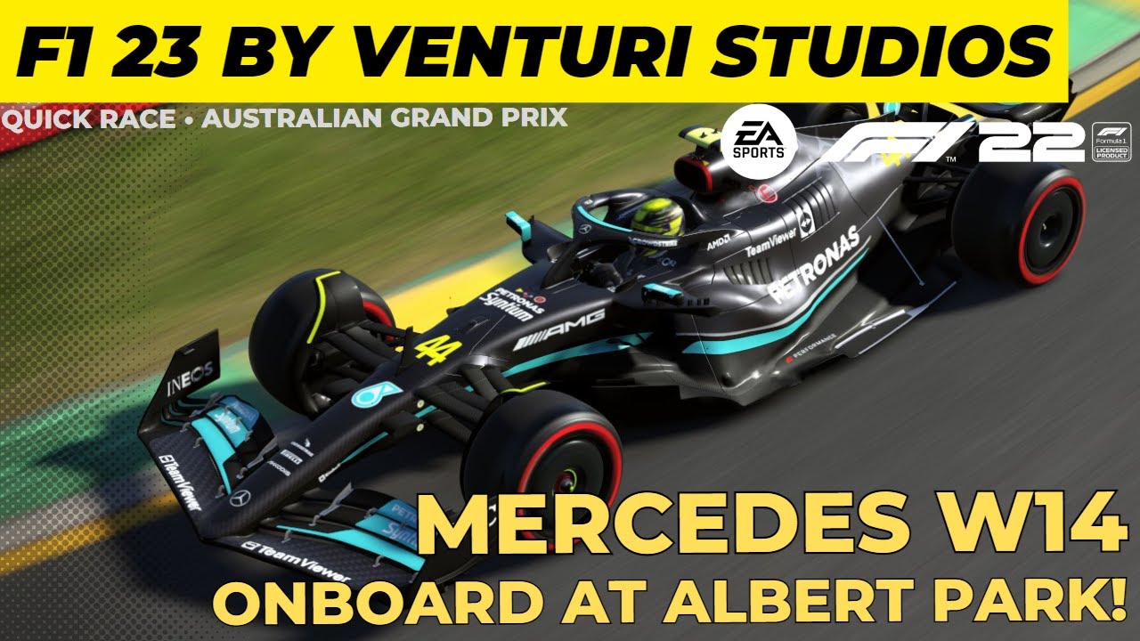 Mod F1 23 by Venturi Creative Studios • Quick Race at Albert Park ...