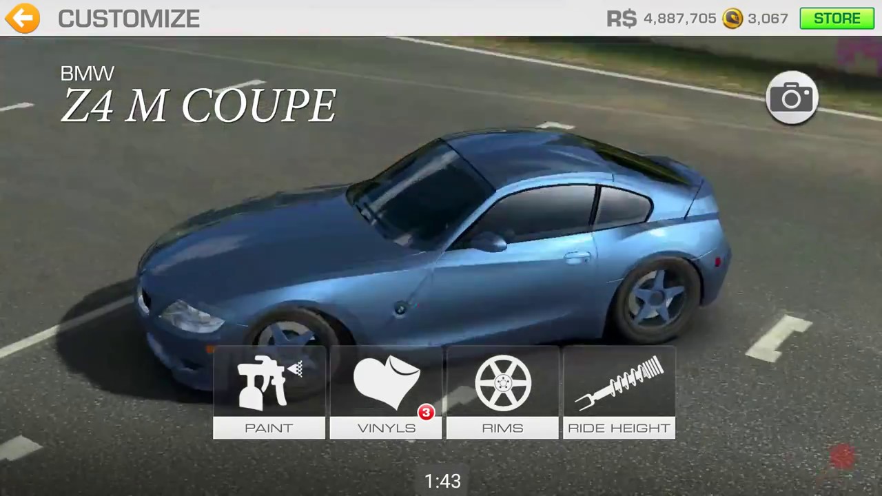 Buying, Upgrading and Customising BMW Z4 M Coupe!! | Real Racing 3 ...