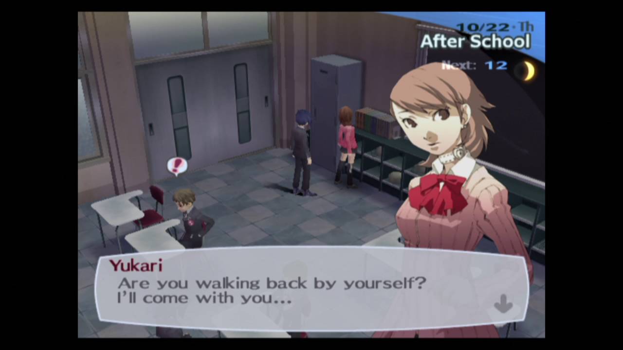 Persona 3 FES playthrough pt110 - Will Yuko Make a Move?? - YouTube