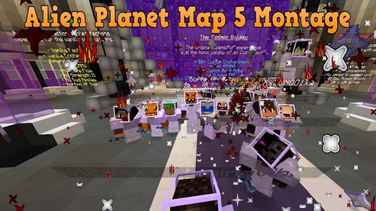Alien Planet Map 5 Montage!!!! - YouTube