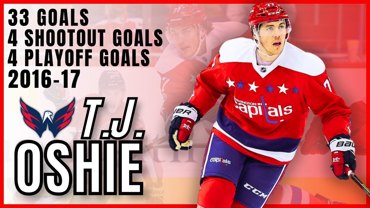 T.J. Oshie All (33) Goals & (4) Playoff Goals 2016-17 | Capitals ...