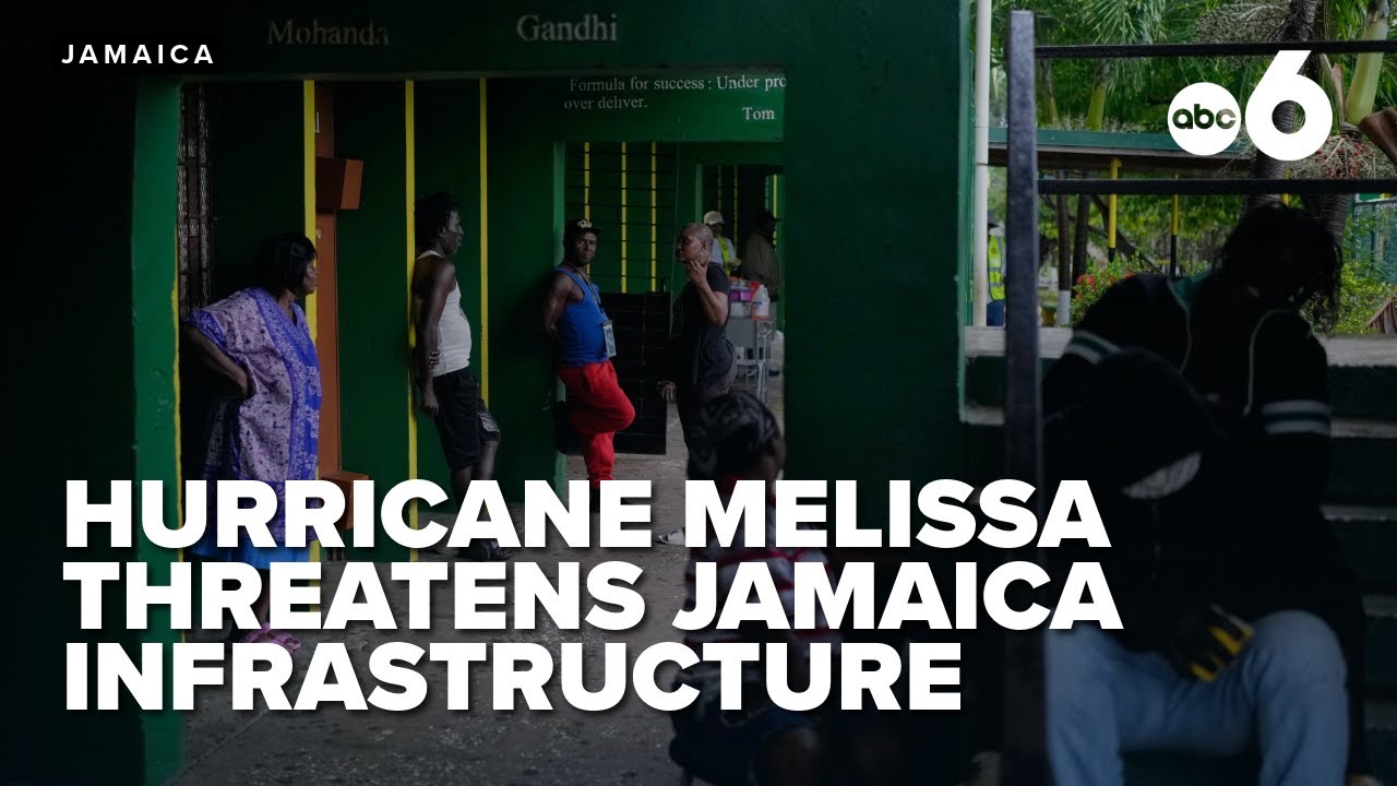 Category 5 Hurricane Melissa threats Jamaican infrastructure as it ...